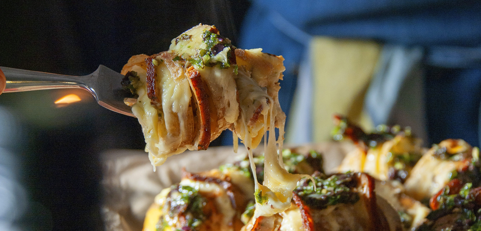 Patates raclette au four au tartare d'algues classique - Produits et ...